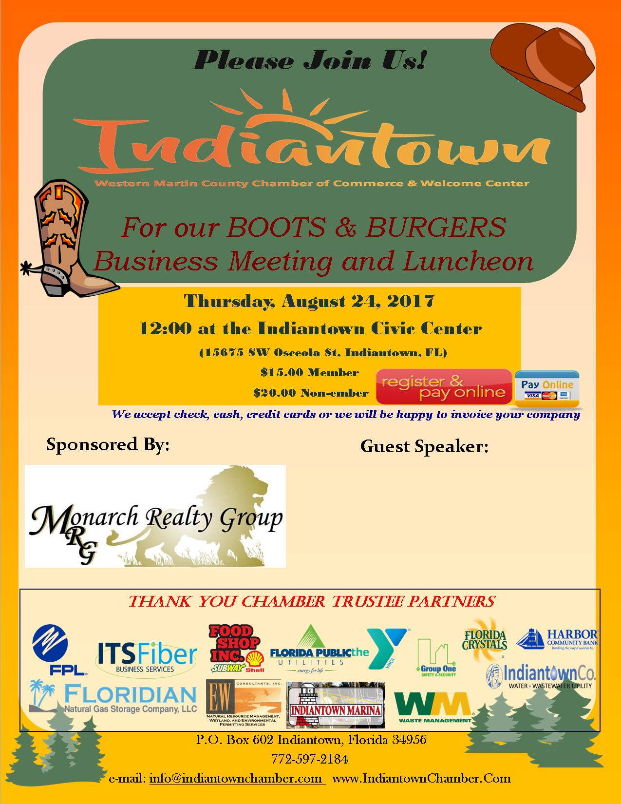 Indiantown Chamber of Commerce - Welcome to Indiantown
